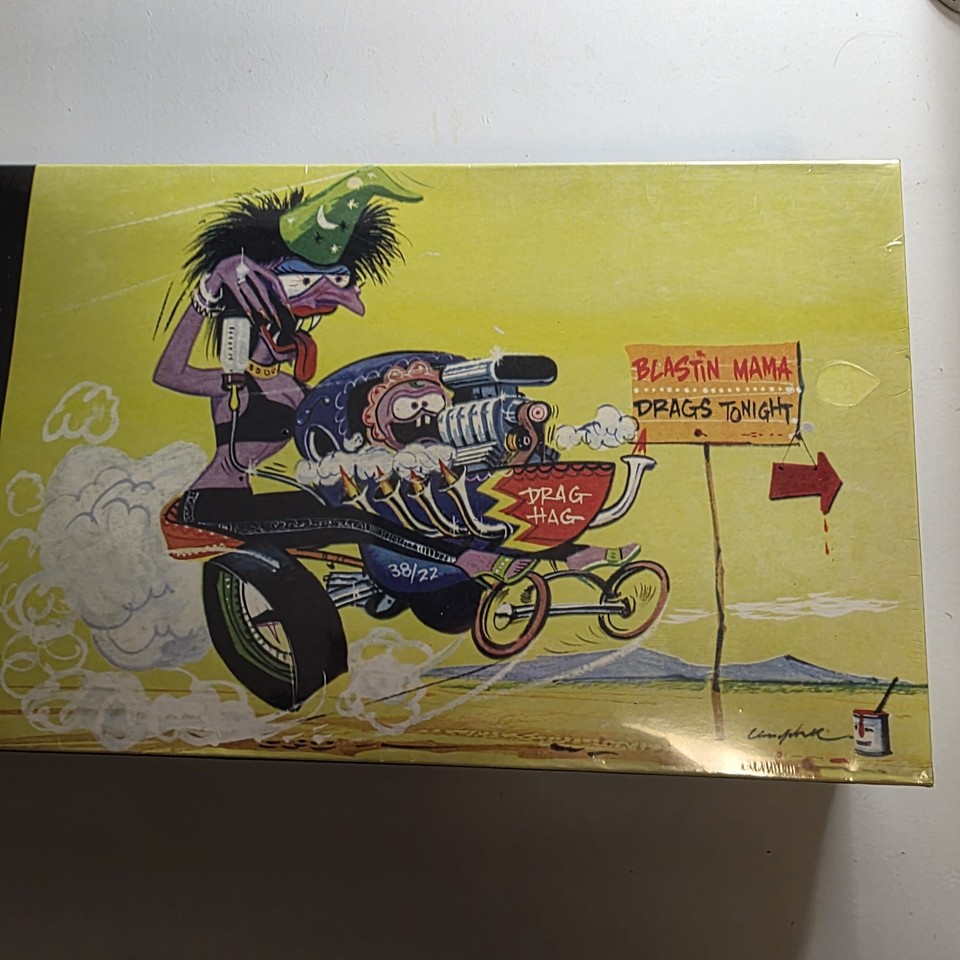 Hawk Weird-Ohs Drag Hag Model Kit New Sealed RARE! # 16003 RETRO ...
