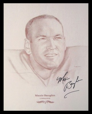 Maxie Baughn Autographed Signed 8x10 Photo Los Angeles Rams | eBay