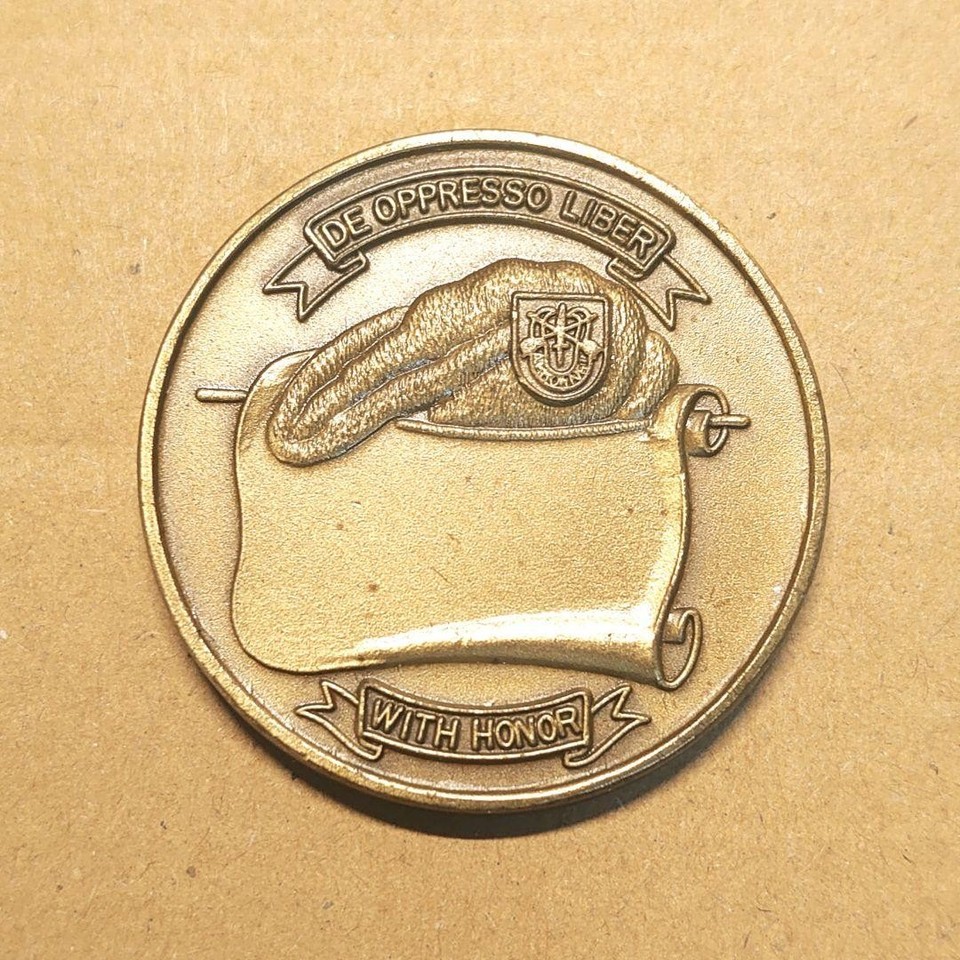 US Army 7th Special Forces Group Challenge Coin #1d2900 | eBay