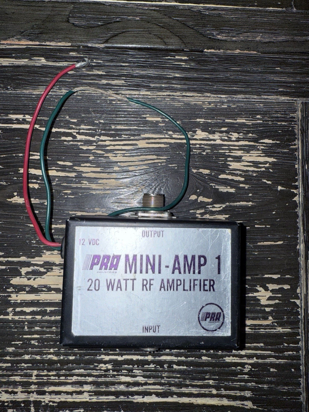 20W Inline RF Amplifier 12V DC – CB / Ham Radio – Untested – As Is | eBay