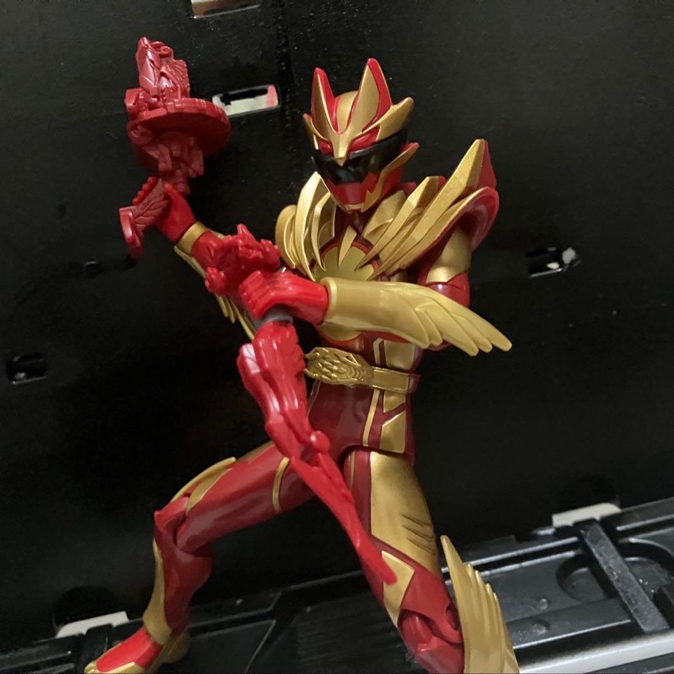 Action Hero Wild Gojyu Wolf Figure w/ Yu-Dou Weapons - Gojyu Sentai | eBay