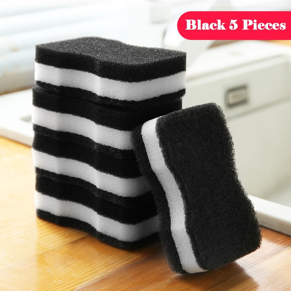 Clean Grease Sponge Rub Kitchen Showers Versatile Wiping Tool 11x6.5x3 ...