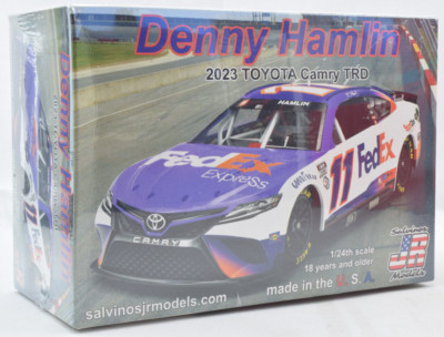 Salvinos JR Models "FedEx" Denny Hamlin 2023 Toyota Camry TRD 1/24 Car ...