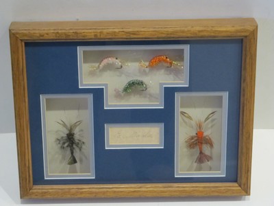 Beautiful Edie Mashiko Fly Fishing Shrimp Fly Display Box Framed by ...