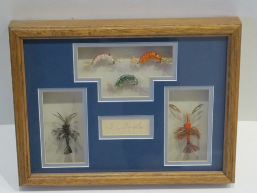 Beautiful Edie Mashiko Fly Fishing Shrimp Fly Display Box Framed by ...