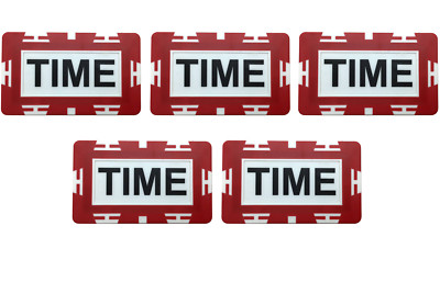 (5) TIME Plaque Tournament Time Extension Casino Poker Home Use | eBay