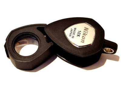 Nikon Loupe Magnifier Official 10x Jewelry Triplet Loupe Brand New Made ...