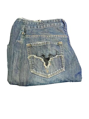Flypaper Blue Jeans Mens 32x34 Blue Denim | eBay