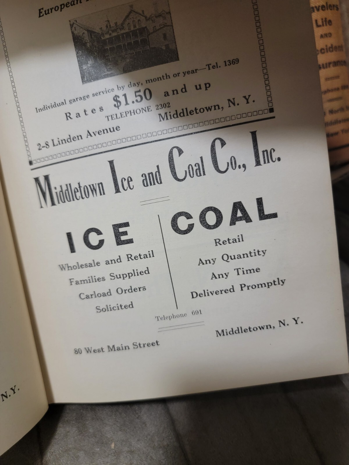 11 Antique Directory's 1920s 1930s Middletown Goshen Wallkill NY | eBay