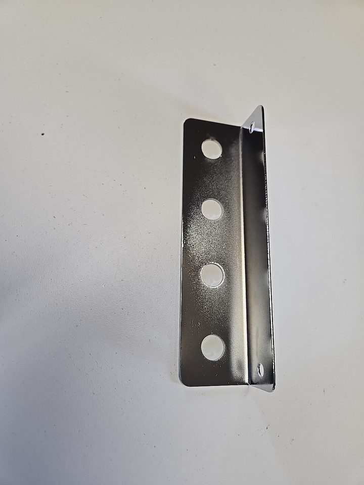 LOWRIDER HYDRAULICS SWITCH PLATE /PANEL 4 HOLE STEEL HEAVY DUTY CHROME ...