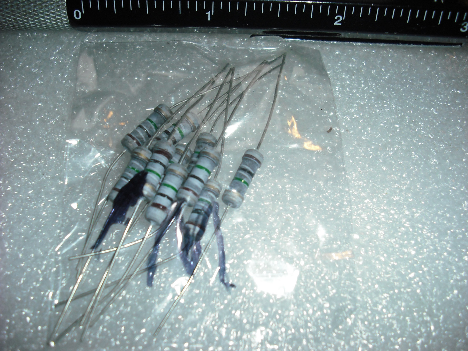 10x 1M ohm 1w metal oxide resistor set 1-watt 5% 1meg 1 meg axial 1MΩ Ω ...