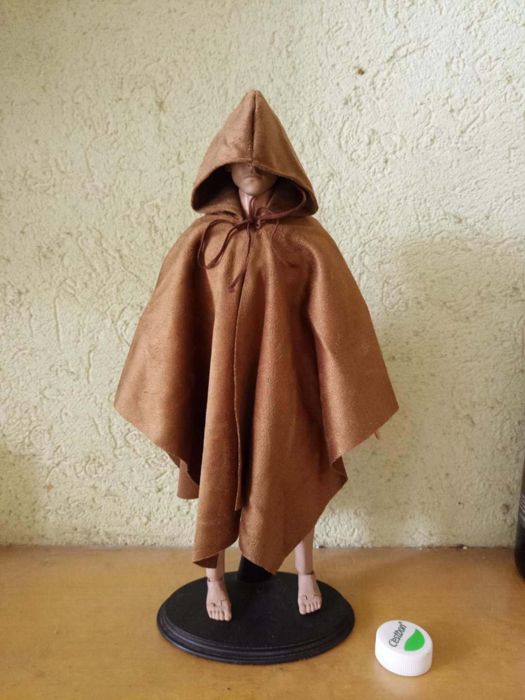 1:6 Scale Brown Cape cloak For 12" Male&Female Body Doll Toy | eBay
