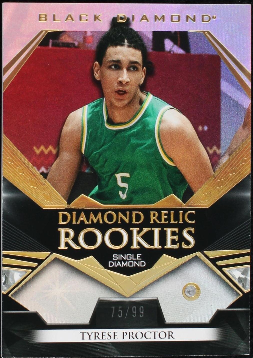 2023 Upper Deck Goodwin Champions - Black Diamond Rookie Stone Relics ...