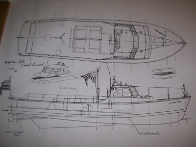 USCG ship model boat plans | eBay