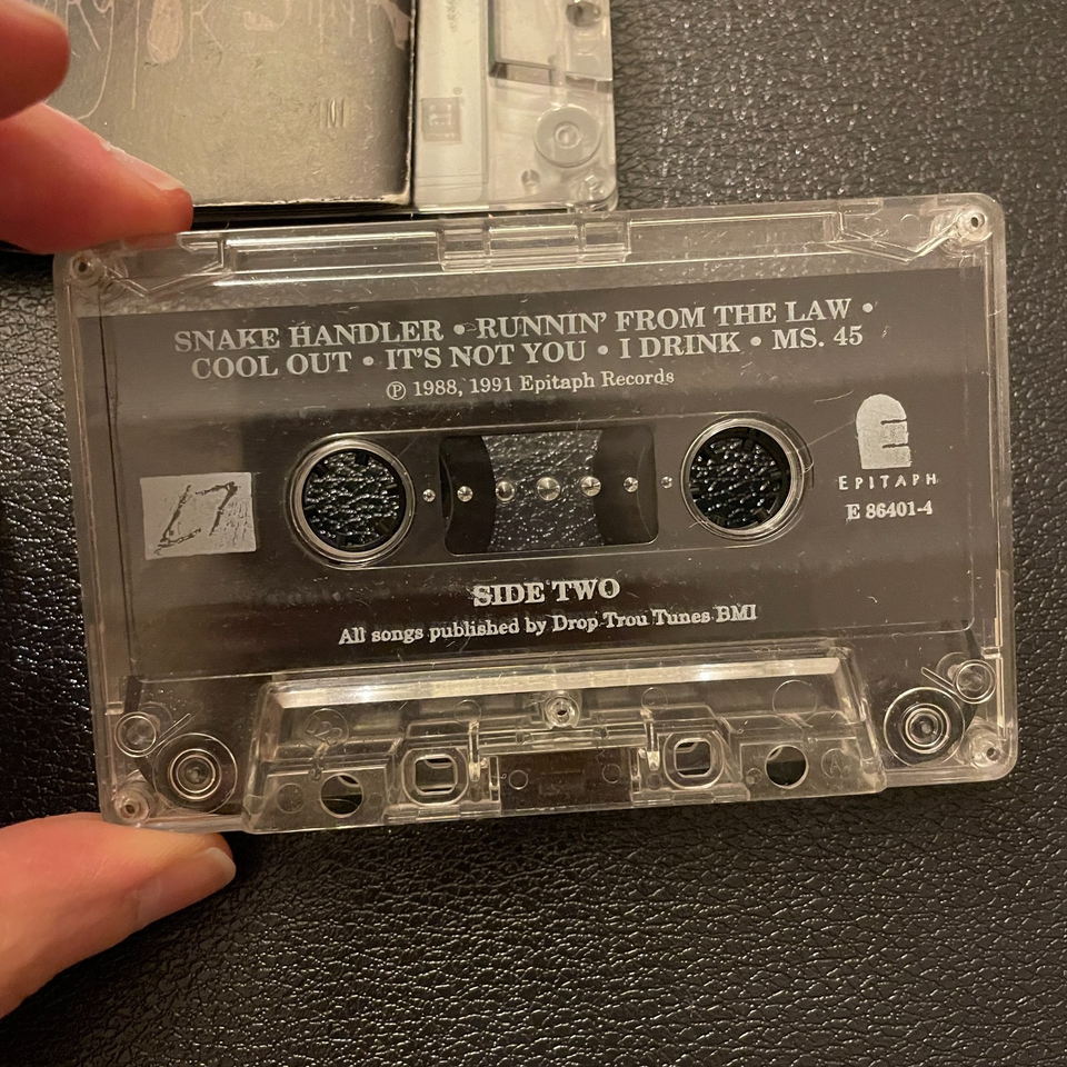 4 L7 Cassette Tapes Bricks Are Heavy Smell The Magic Hungry For Stink ...