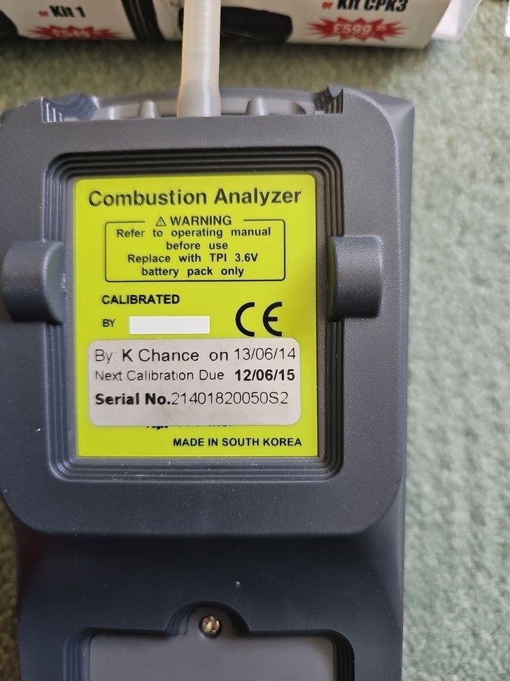 TPI 709R Flue Gas Combustion Analyser | eBay UK