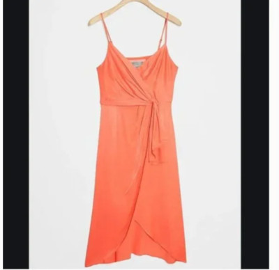 ⭐️ Giverny Midi Tangerine Peasant Minimal Hippie Farm Chic Hipster Wrap ...