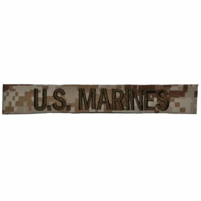 Custom Single Name Tape w/o Hook Fastener Backing (sew-on) - Desert ...