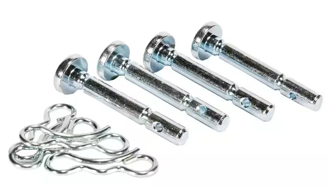 PowerCare Shear Pins w/Clips 4-Pack 1004 506 142 Fits MTD/Cub Cadet ...