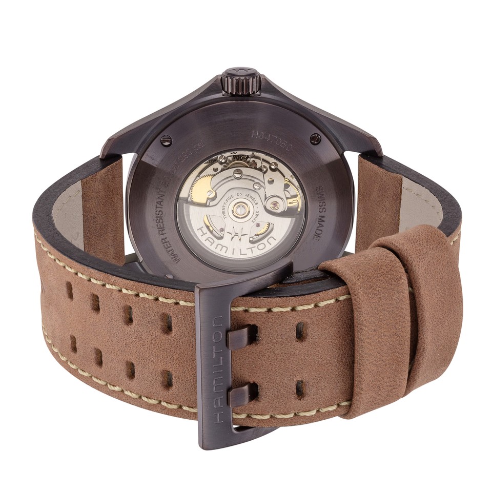 Hamilton Men's H64705531 Khaki Pilot 46mm Automatic Watch 7640167047833 ...