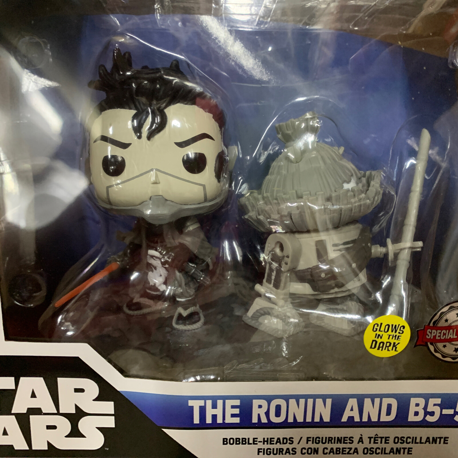 Funko POP! Star Wars The Ronin & B5-56 Vinyl Bobble Head #502 | eBay