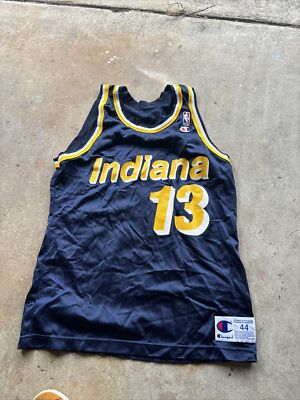 Vintage Mark Jackson Indiana Pacers NBA Champion basketball jersey ...