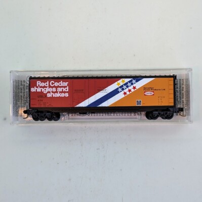 Micro-Trains 75060 N Scale 50' Standard Box Car Double Plug Door ...