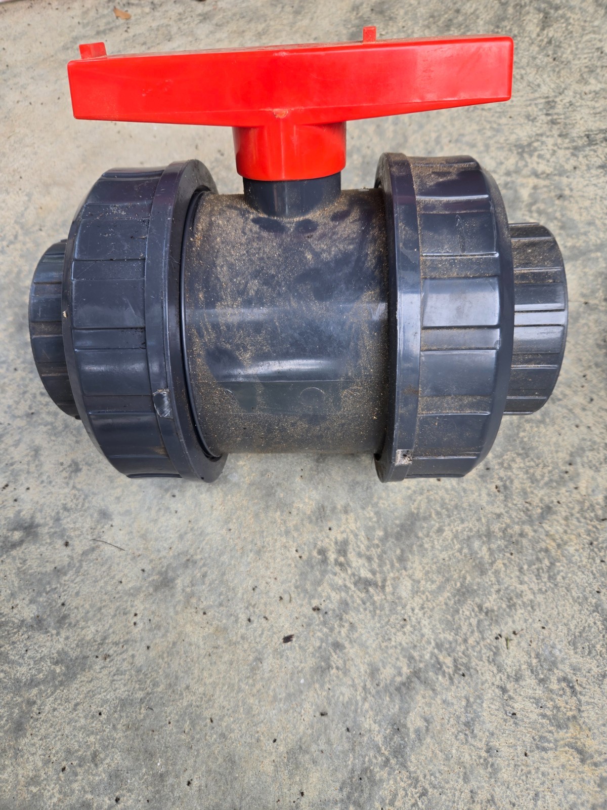 3" PVC U | DN80 | Ball Valve True Union | Non-Threaded | Seals EPDM NEW ...