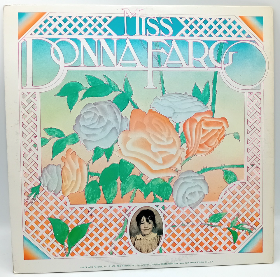DONNA FARGO (COUNTRY) - Miss Donna Fargo - 1974 Vinyl LP - US Issue in ...