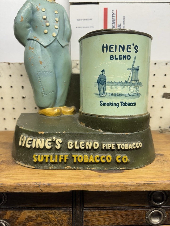 Very Scarce Heine’s Blend Pipe Tobacco Store Display Old King Cole ...