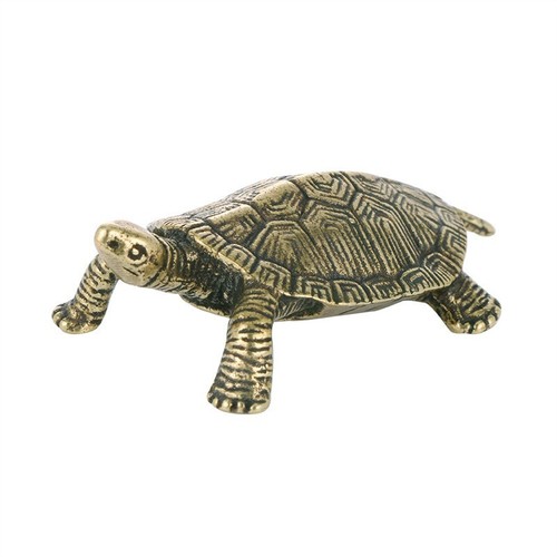 3pcs Handmade pure copper Tortoise antique decorative collection ...