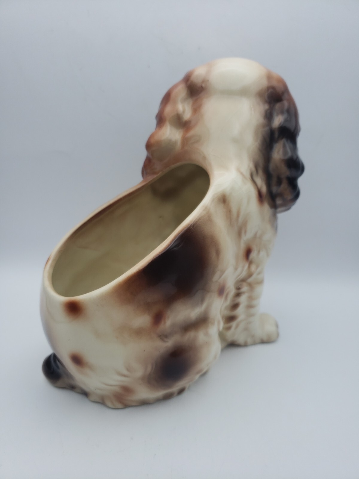 Vintage Lefton Brown Cocker Spaniel Dog Planter | eBay