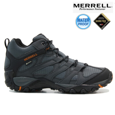 MERRELL MENS WALKING TRAINERS HIKING THERMAL WATERPROOF GORE-TEX ...