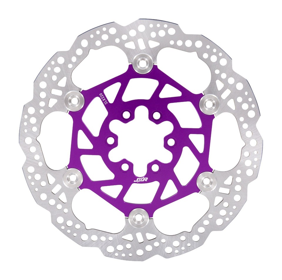 JXR Purple Talaria Sting R Brake Disc Set Front + Rear Rotor 220mm x 2 ...