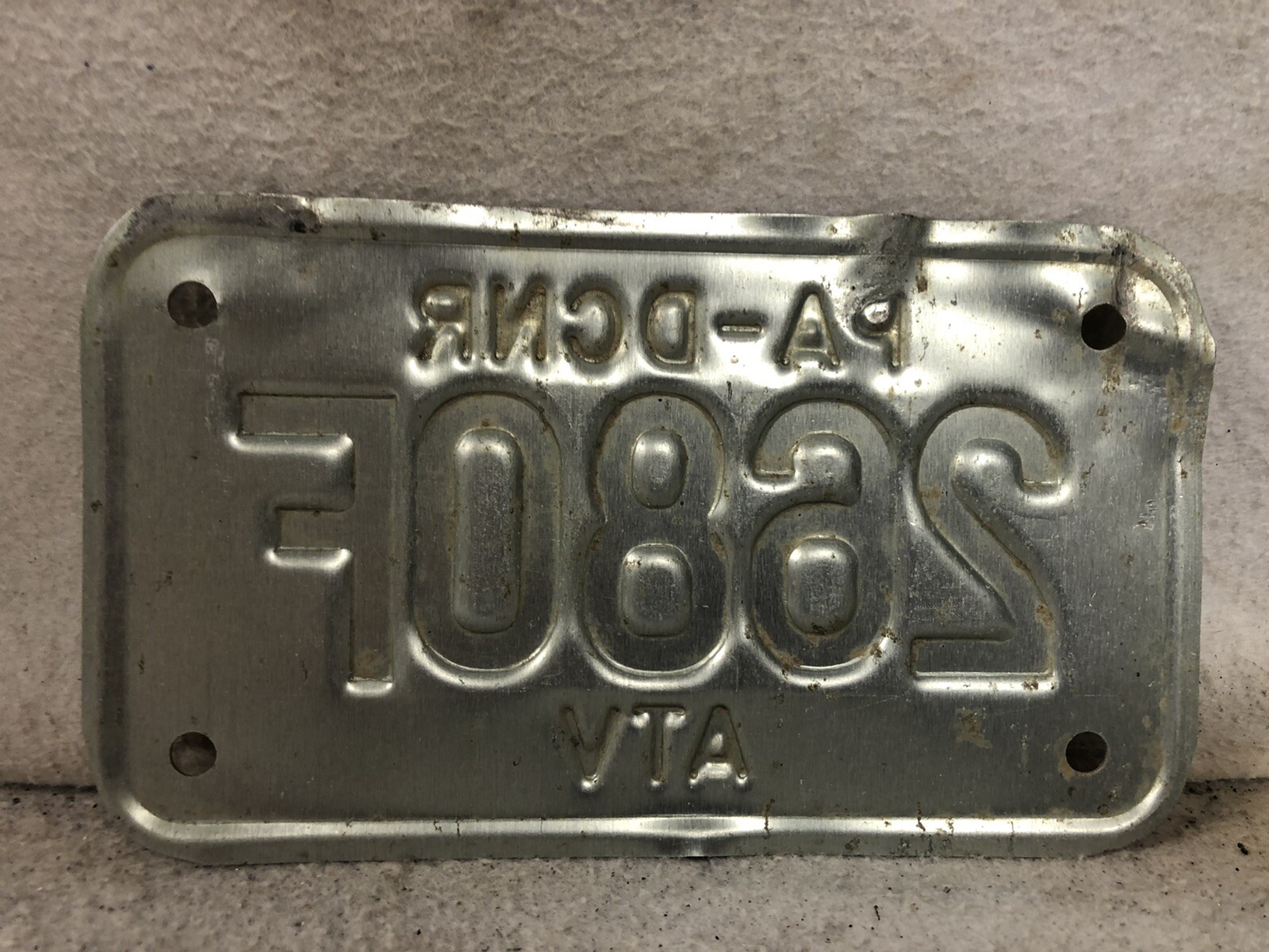 2009 Pennsylvania ATV License Plate | eBay