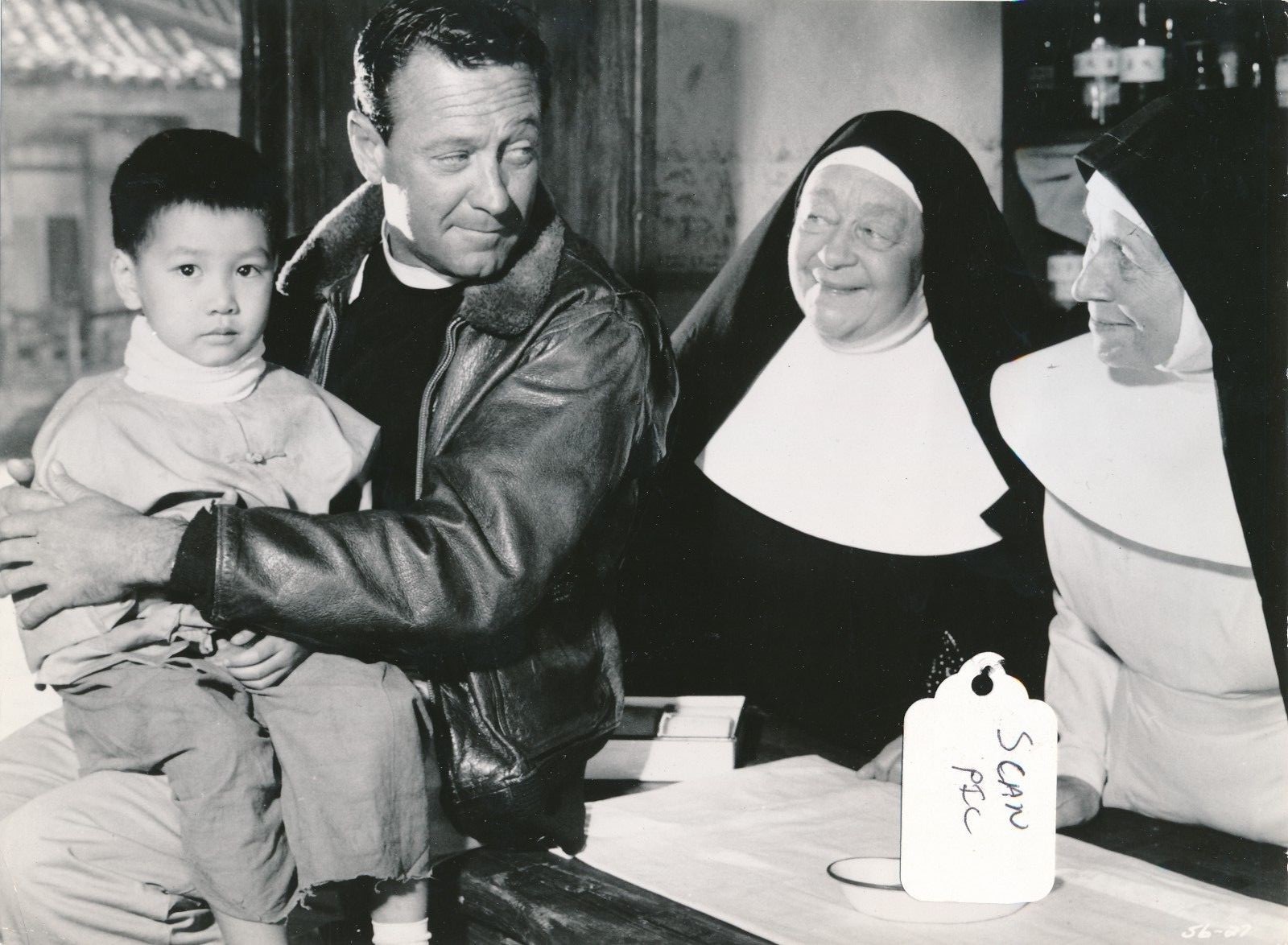 Movie Star William Holden Nuns Boy Orphan Photo News 6 3/4 X 9 1/4 ...