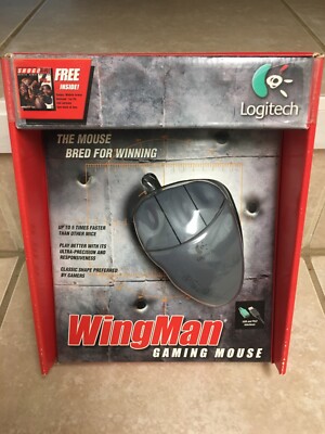 Legendary Logitech WingMan Gaming Mechanical Mouse - Retro/Vintage | eBay