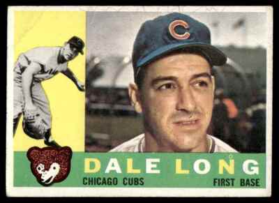 1960 Topps Dale Long Chicago Cubs #375 | eBay