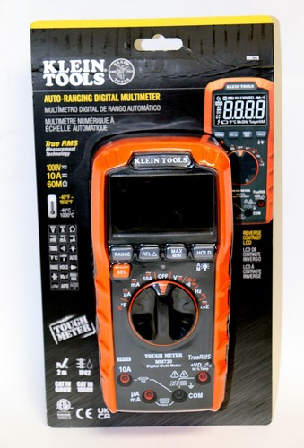 Klein Tools 1000-Volt Digital Multi-Meter, TRMS Auto-Ranging, Temp ...