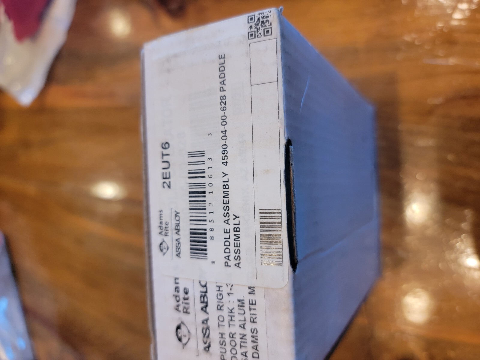 ADAMS RITE 4590-04-00-628-LHR Deadlatch Paddle,RH,Satin Aluminum | eBay