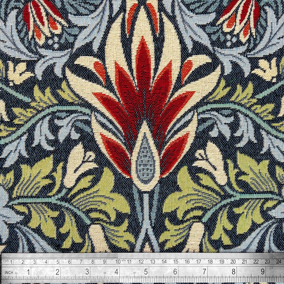 WILLIAM MORRIS TAPESTRY FABRIC Upholstery Curtains Cushion in 38 ...