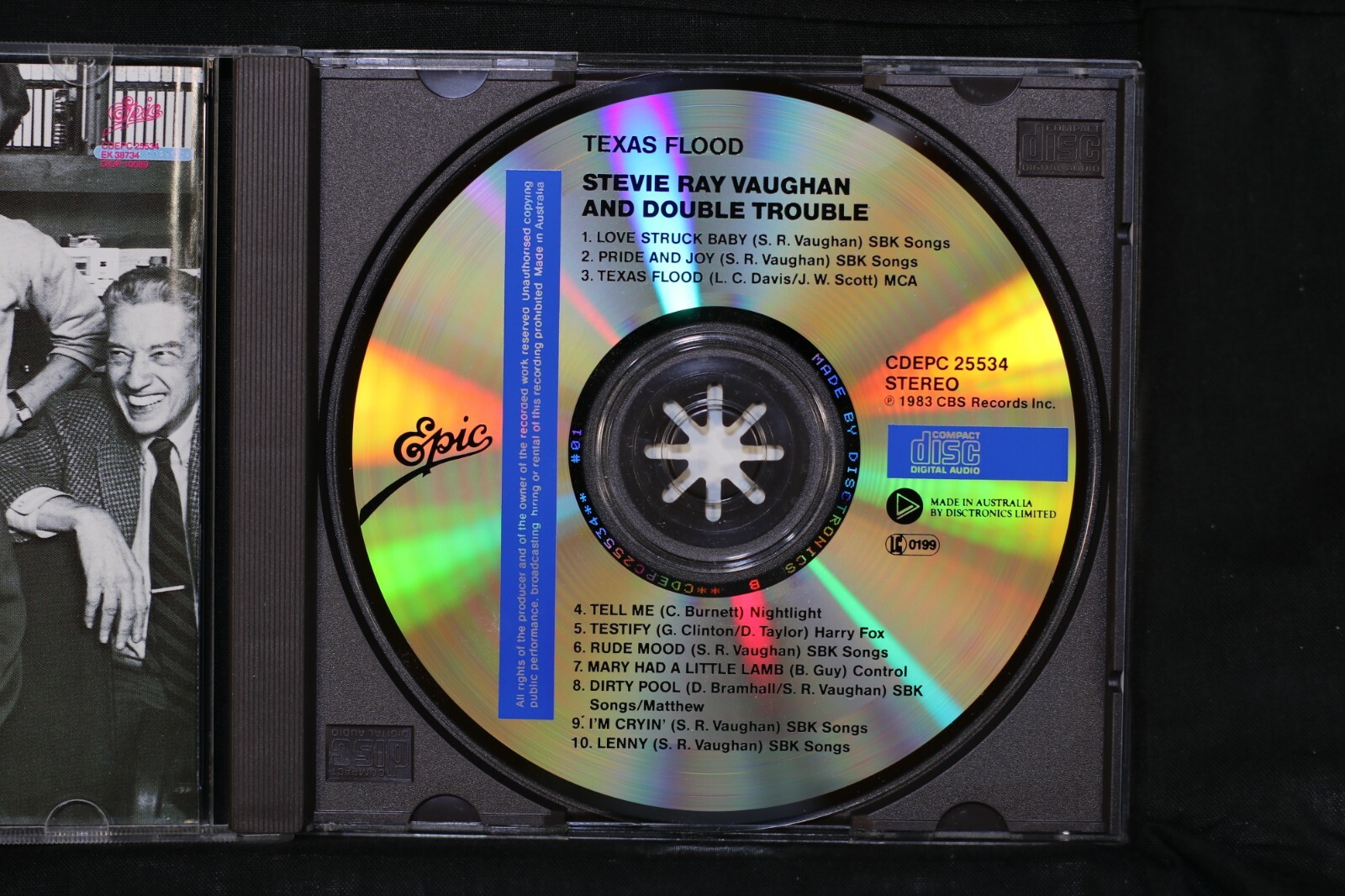 Stevie Ray Vaughan And Double Trouble ‎– Texas Flood - CD (C1253 ...