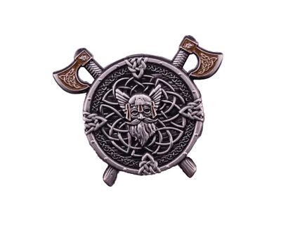 VIKING ODIN NORSE ENAMEL PIN BIKER BADGES | eBay UK