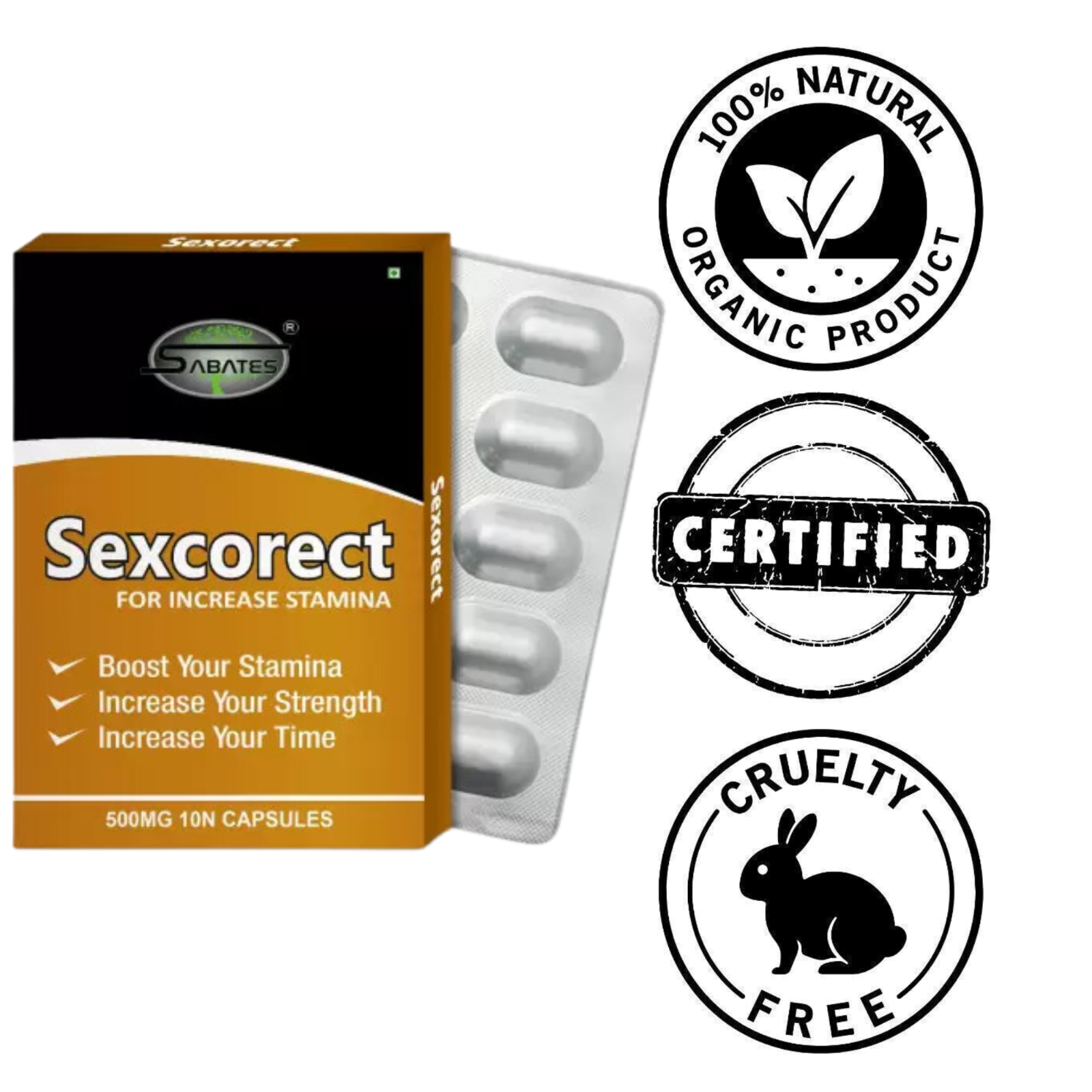 Herbal Sex Capsules for Sex Power Stay Hard Last Longer Delay Premature ...