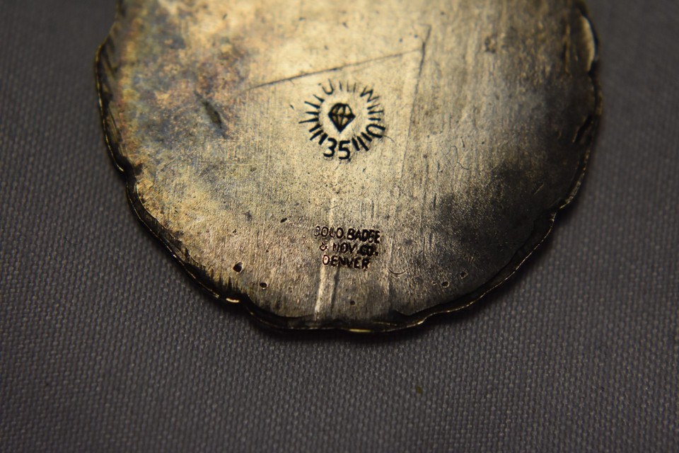 1936 Commemorative Medallion Colorado Springs Indian Good Luck Symbol ...