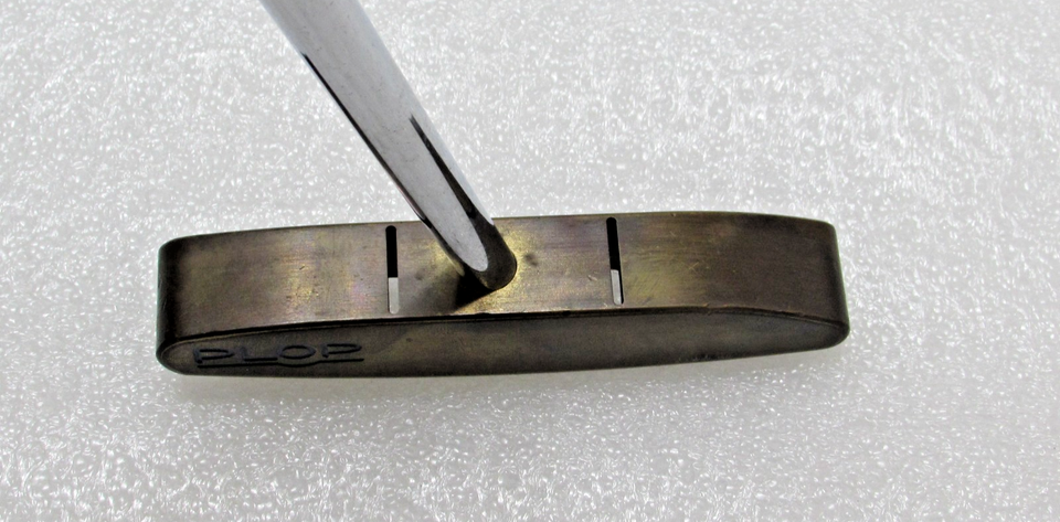 Vtg PLOP Center Shaft 2-Way Face Balanced Putter Plop Royal Grip 34" LH ...