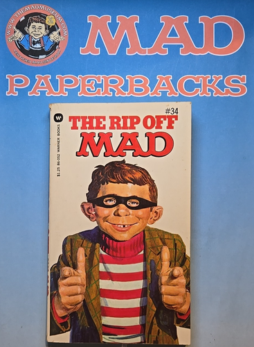 MAD Magazine Paperback Book: #34 THE RIP OFF MAD 1976 Warner 7th Print ...