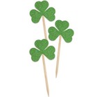 Shamrock Picks 3.25" 24 Pack Paper St Patrick's Day Party Supplies ...