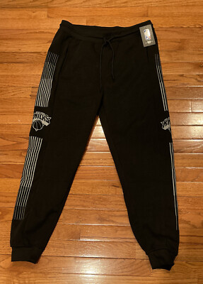 Men's UNK ULTRA Game New York Knicks Black Training Pants Joggers NWT ...