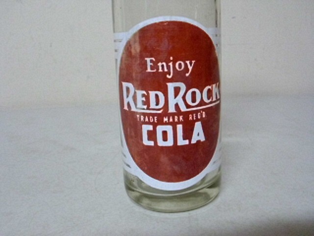 VINTAGE SODA POP BOTTLE RED ROCK COLA THE RED LABLE HAS FADED | eBay